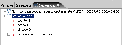 Debugging from JSP and Java Applications